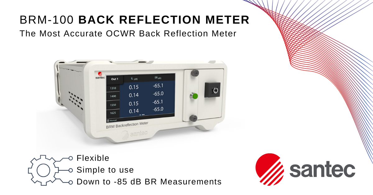 Backreflection Meter (BRM-100) | Santec Holdings Corporation