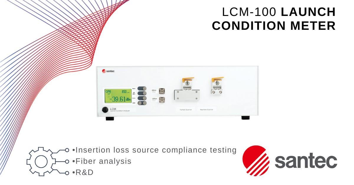 Launch Condition Meter (LCM-100) | Santec Holdings Corporation