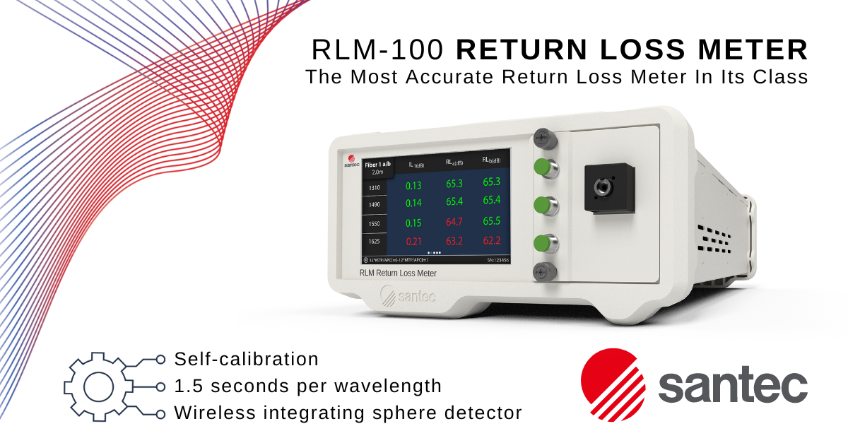 Optical Return Loss Meter (RLM-100) | Santec Holdings Corporation