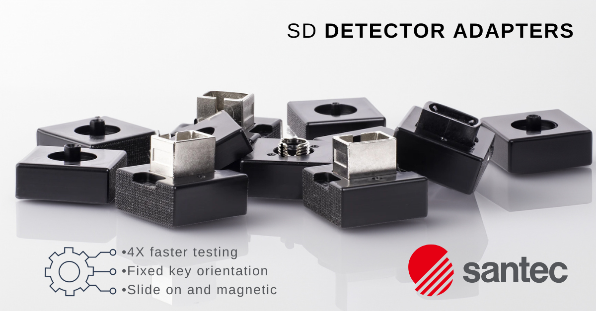 Sliding Fiber Optic Adapters (SD) |… • Santec Holdings Corporation