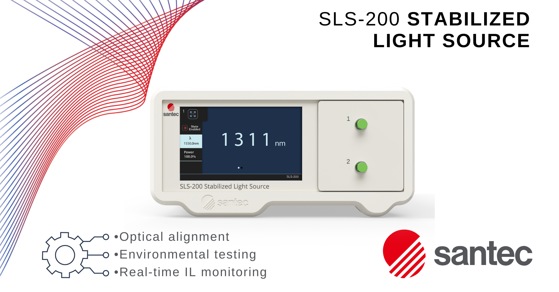 Santec - CN • Light Sources | SLS高稳定固定光源