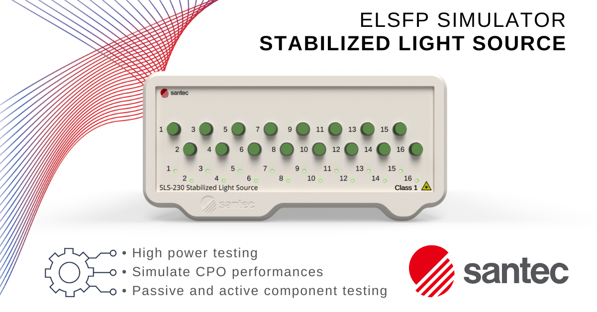 Stabilized Light Source (SLS-230) | Santec Holdings Corporation